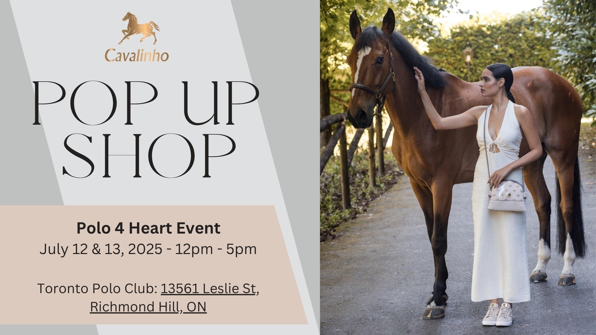 Cavalinho at Polo for Heart 2025 | Luxury Pop Up at Toronto Polo Club ...